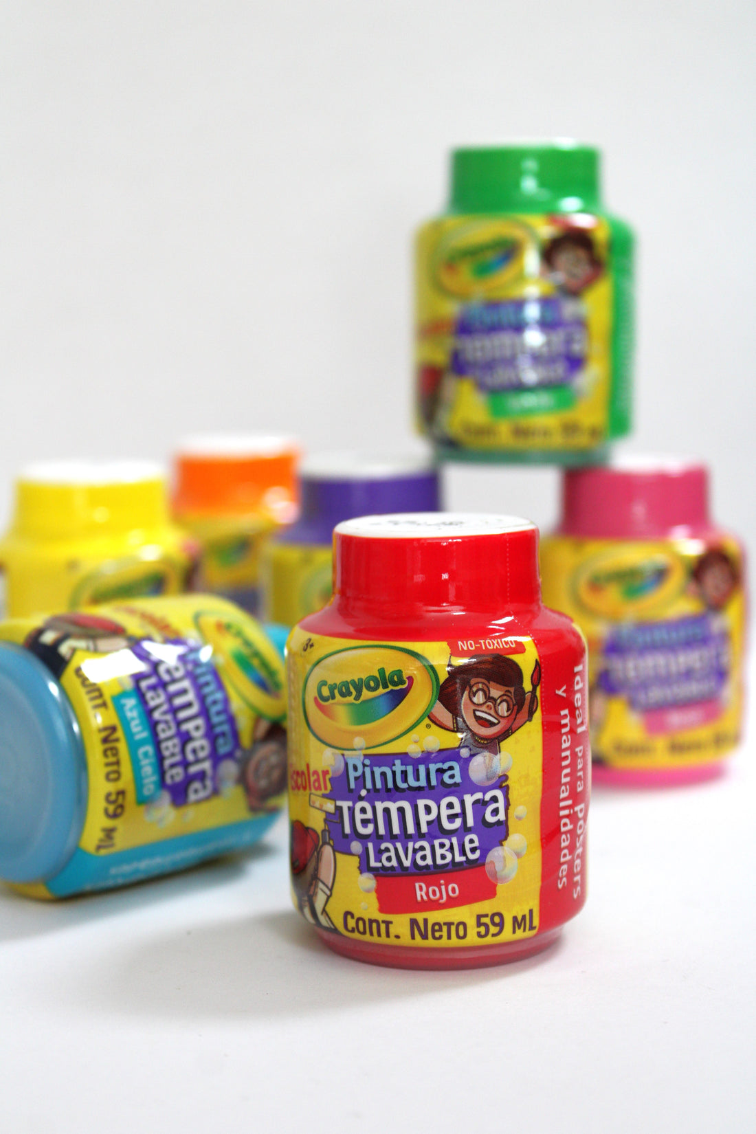 Pintura Tempera Crayola 59ml – GAENA Papelería y Mercería